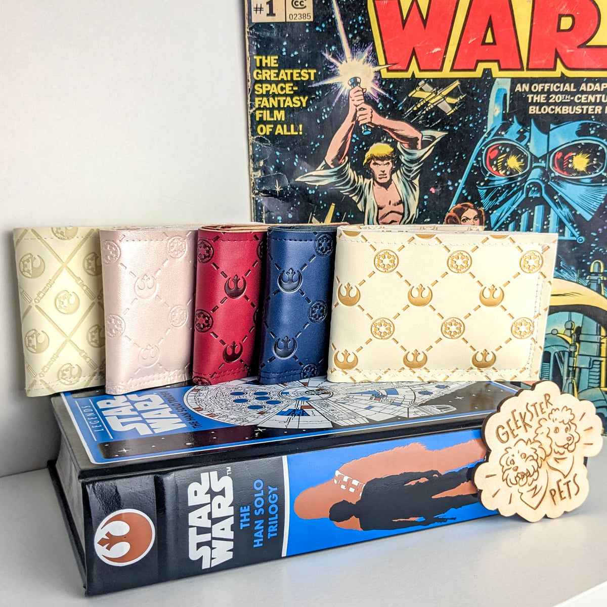 Space Symbols Wallet – Geekster Pets